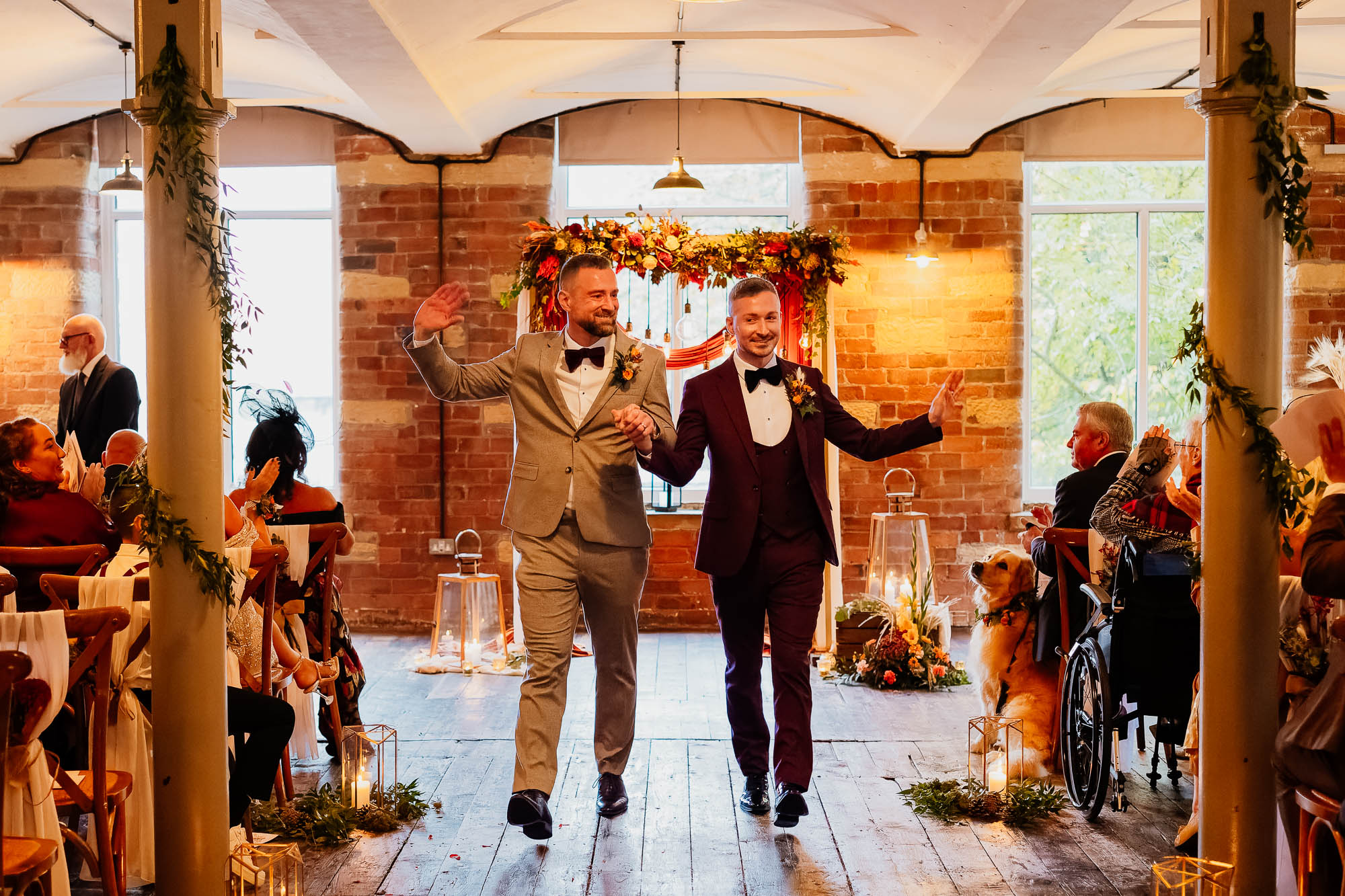 A Stylish Autumnal Pumpkin-Filled Wedding at The Venue